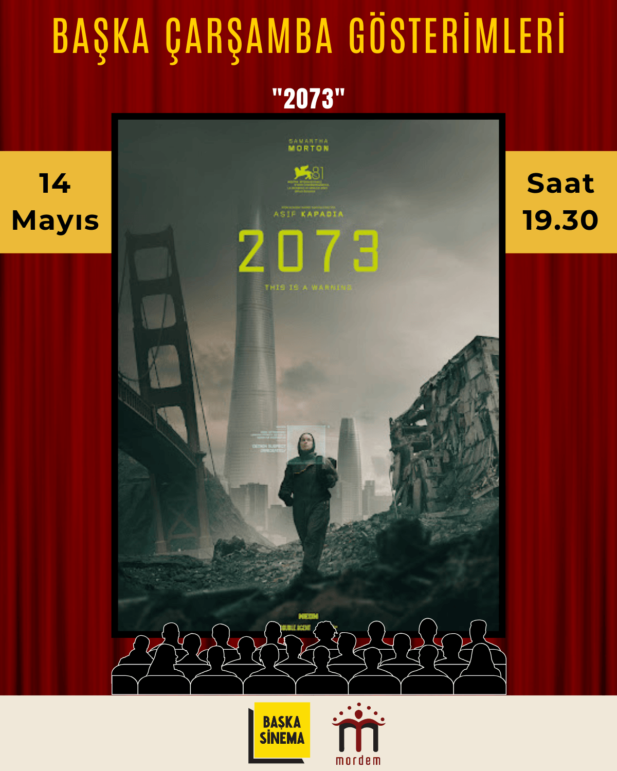''2073'' Başka Çarşamba Gösterimi – Biletler ve Detaylar