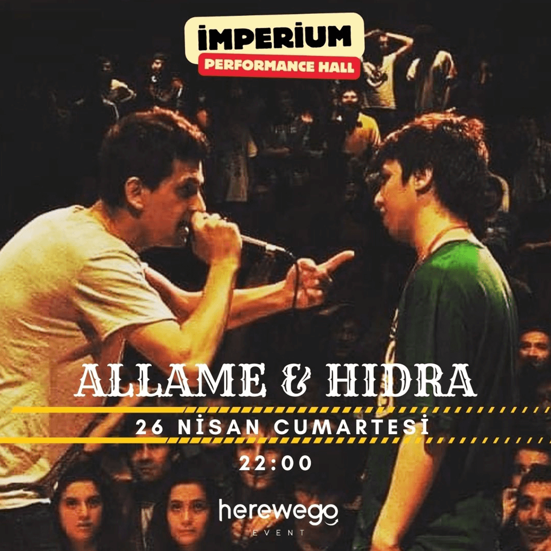 Allame & Hidra Alanya Konseri – Biletler ve Detaylar