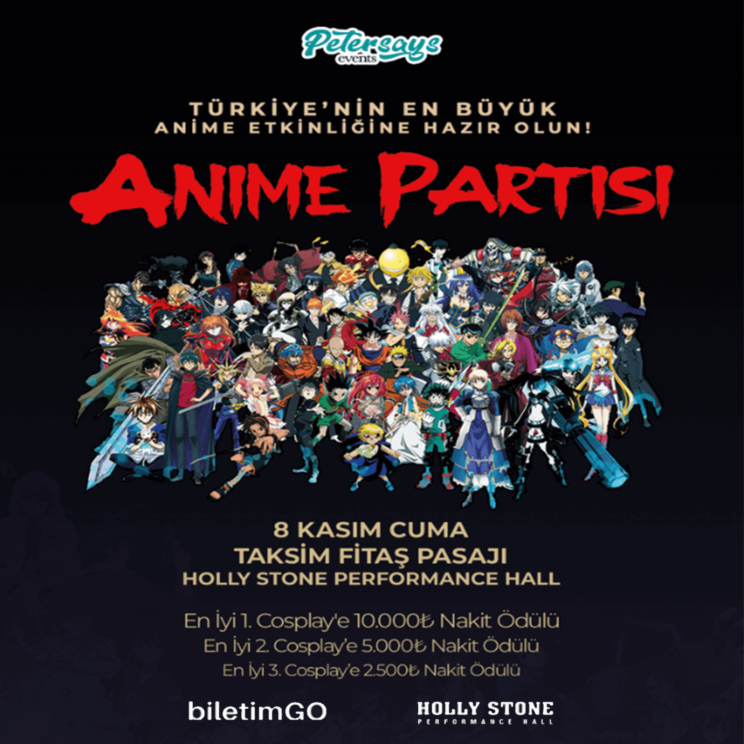 Anime Partisi İstanbul – Biletler ve Detaylar