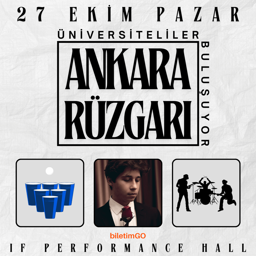 Ankara Rüzgarı - IF Performance Hall Ankara – Biletler ve Detaylar