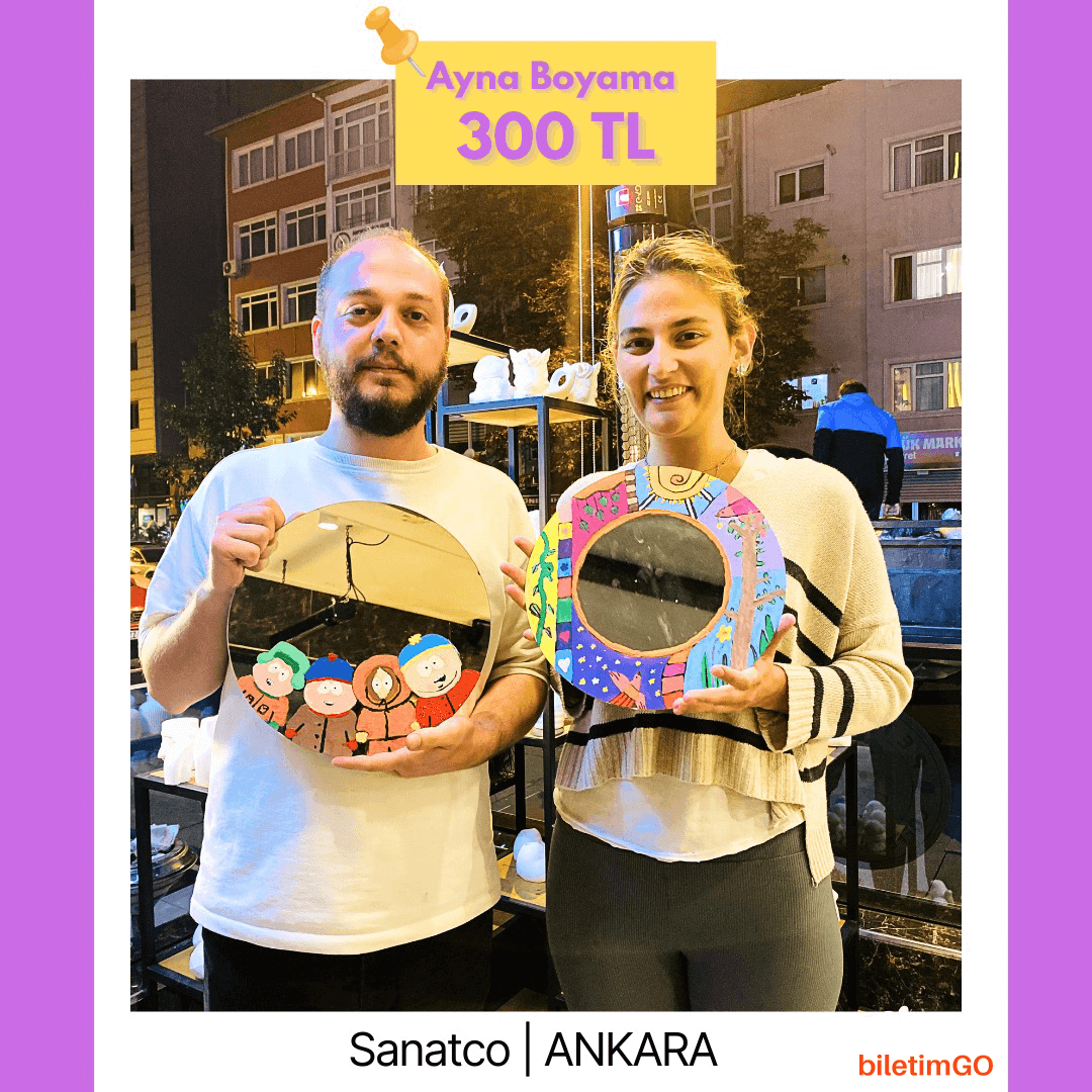 AYNA BOYAMA WORKSHOP 27 EKİM PAZAR KIZILAY – Biletler ve Detaylar