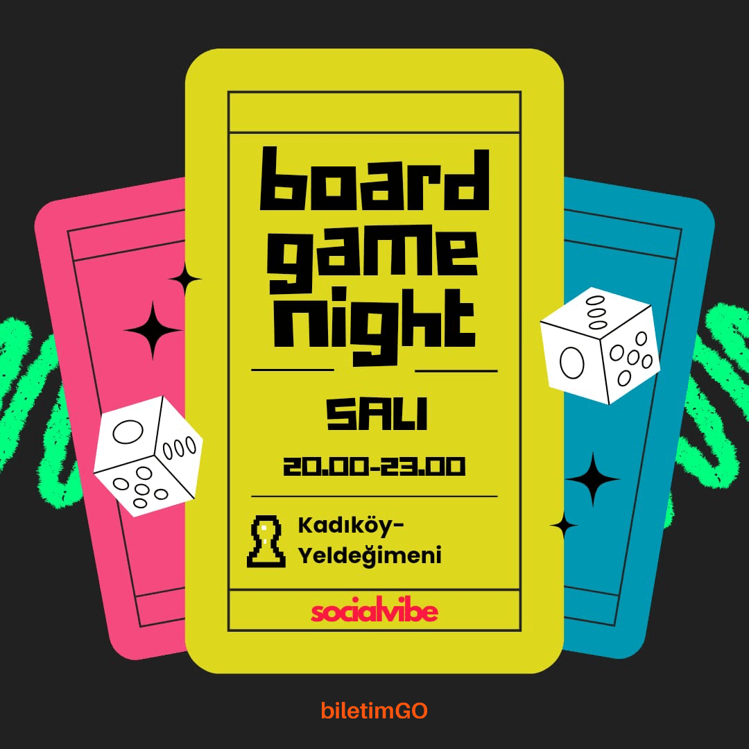 Board Game Night – Biletler ve Detaylar