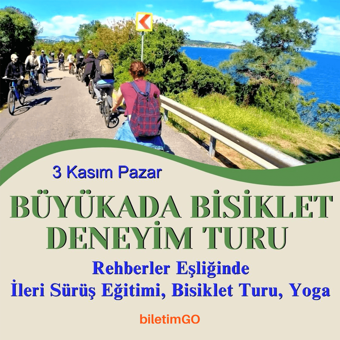 Büyükada Bisiklet Deneyim Turu – Biletler ve Detaylar