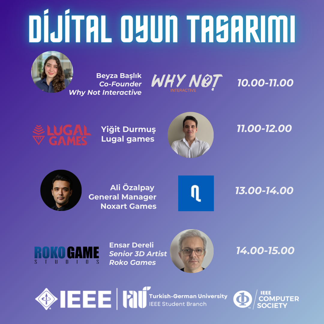 Dijital Oyun Tasarımı – Biletler ve Detaylar