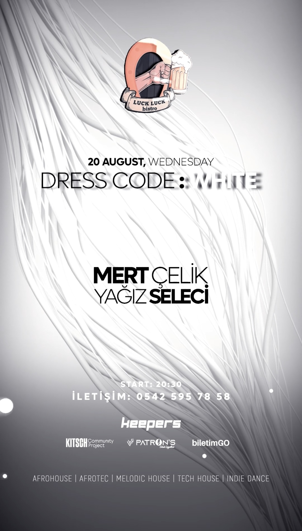 Dress code: WHITE – Biletler ve Detaylar