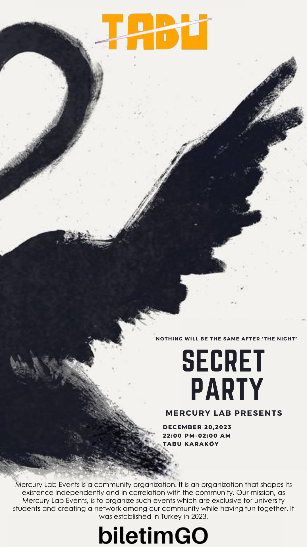 Secret Party – Biletler ve Detaylar
