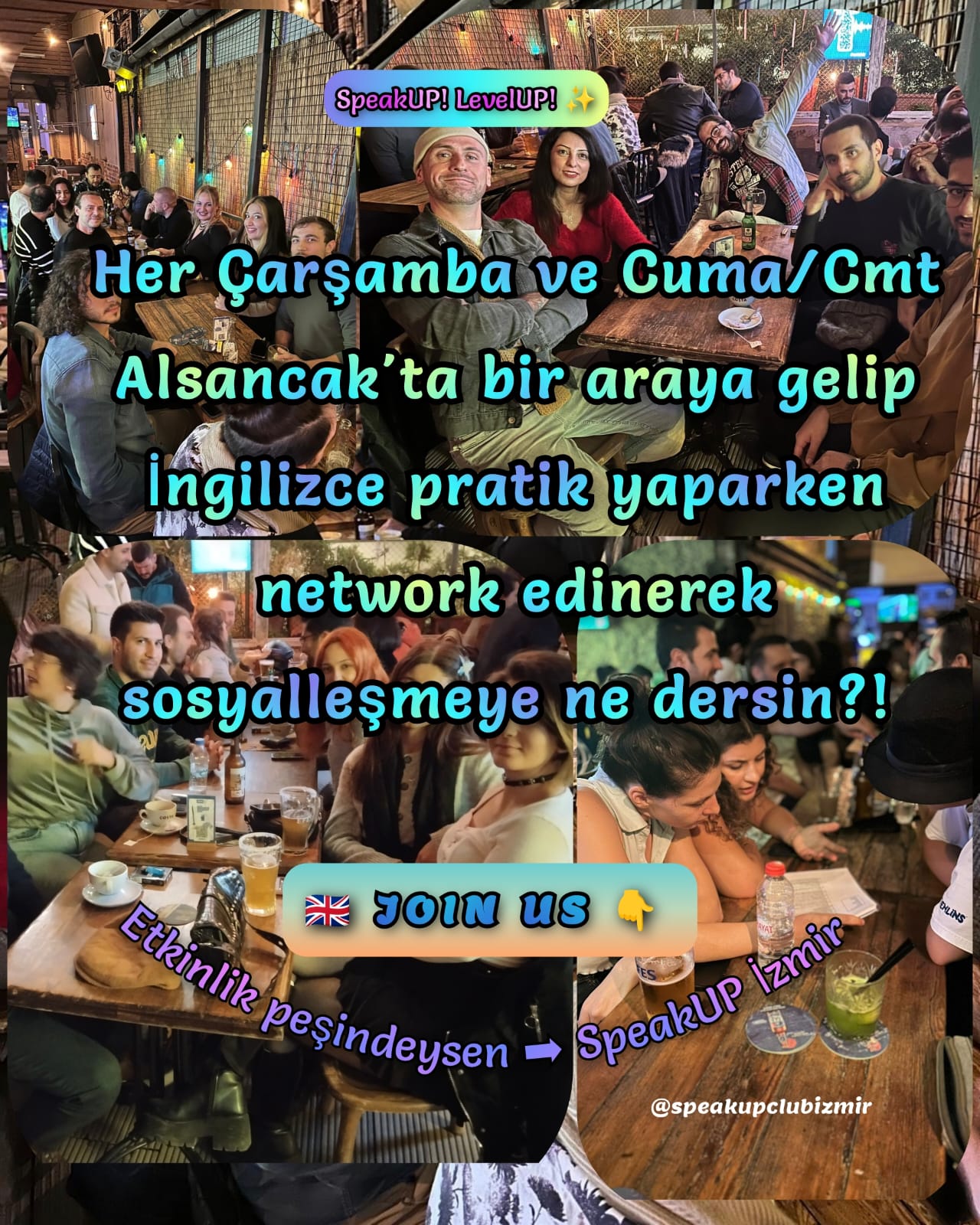 English Speaking Club | SpeakUP – Biletler ve Detaylar