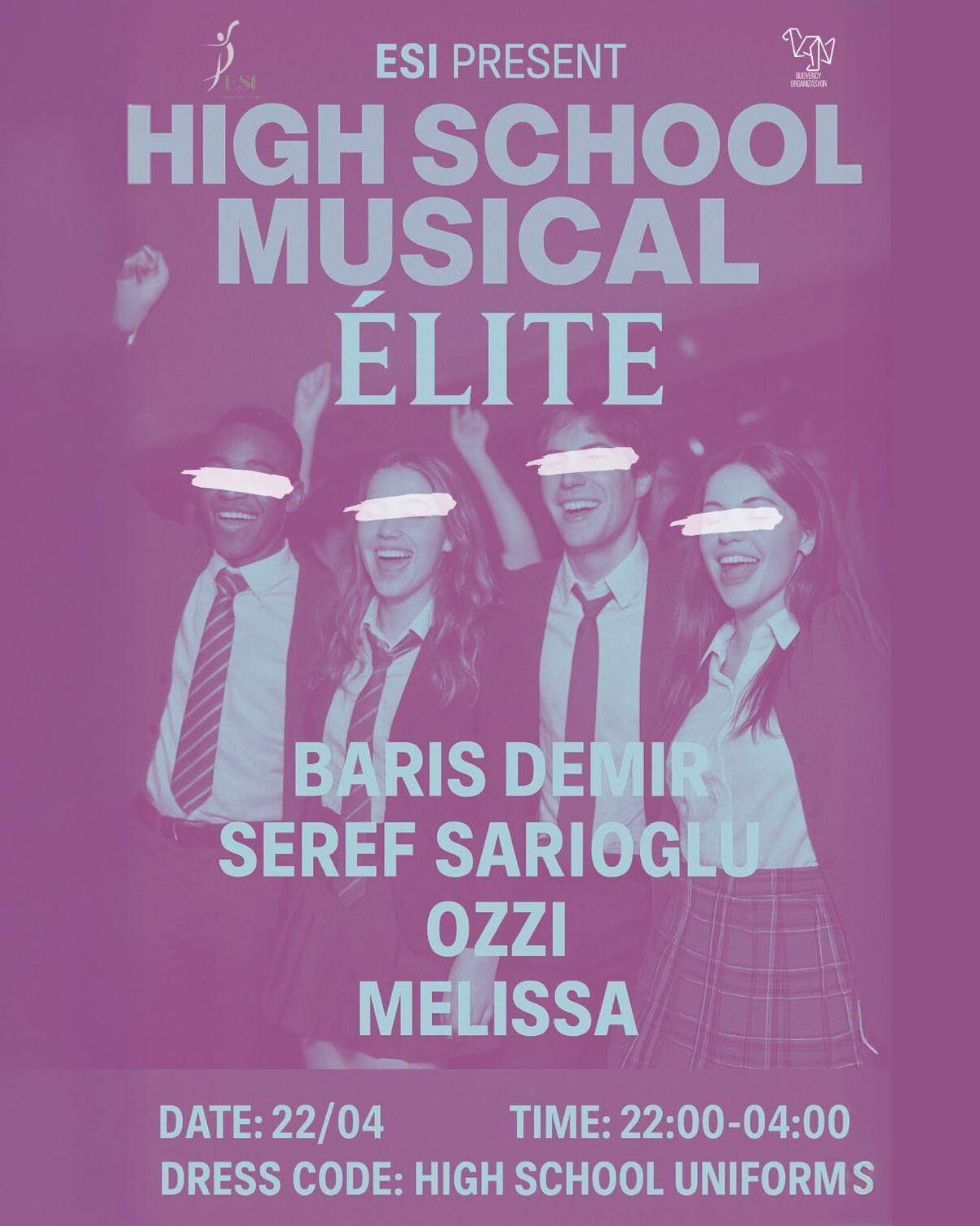 ESI Presents – HIGH SCHOOL MUSICAL NIGHT! – Biletler ve Detaylar