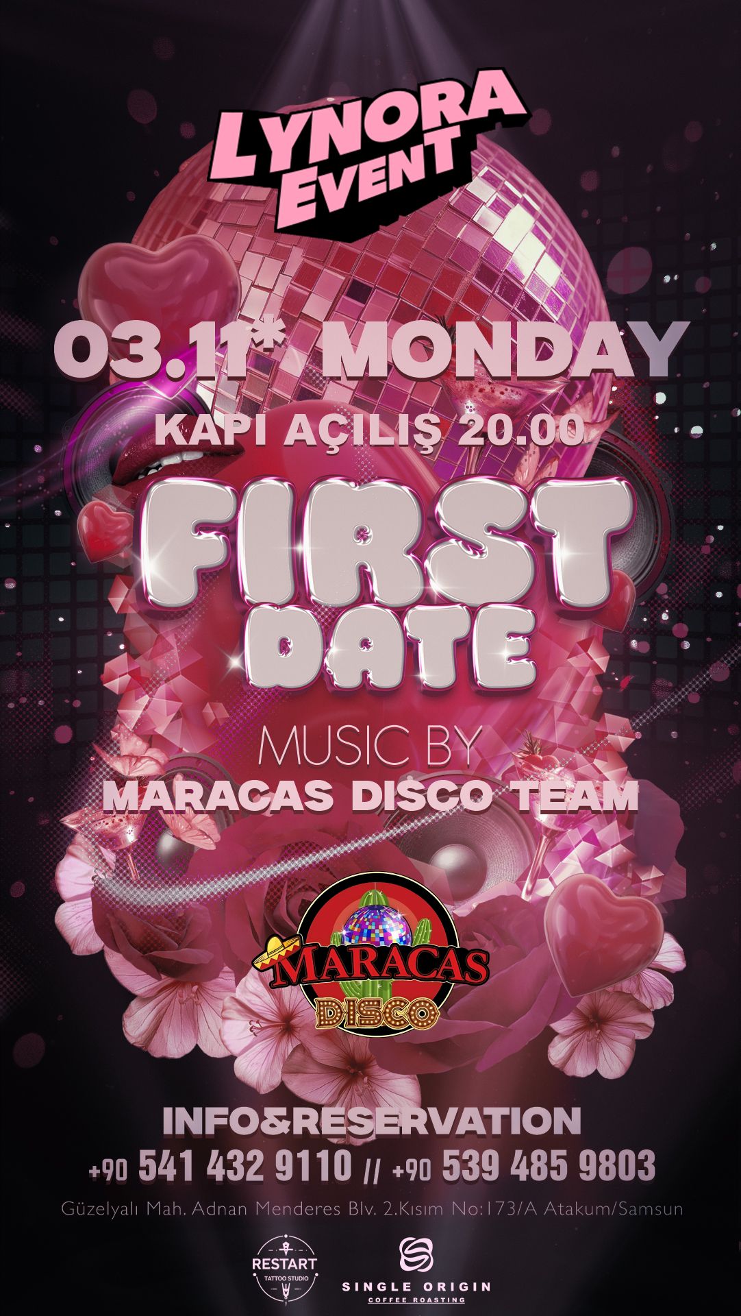 FIRST DATE – Biletler ve Detaylar