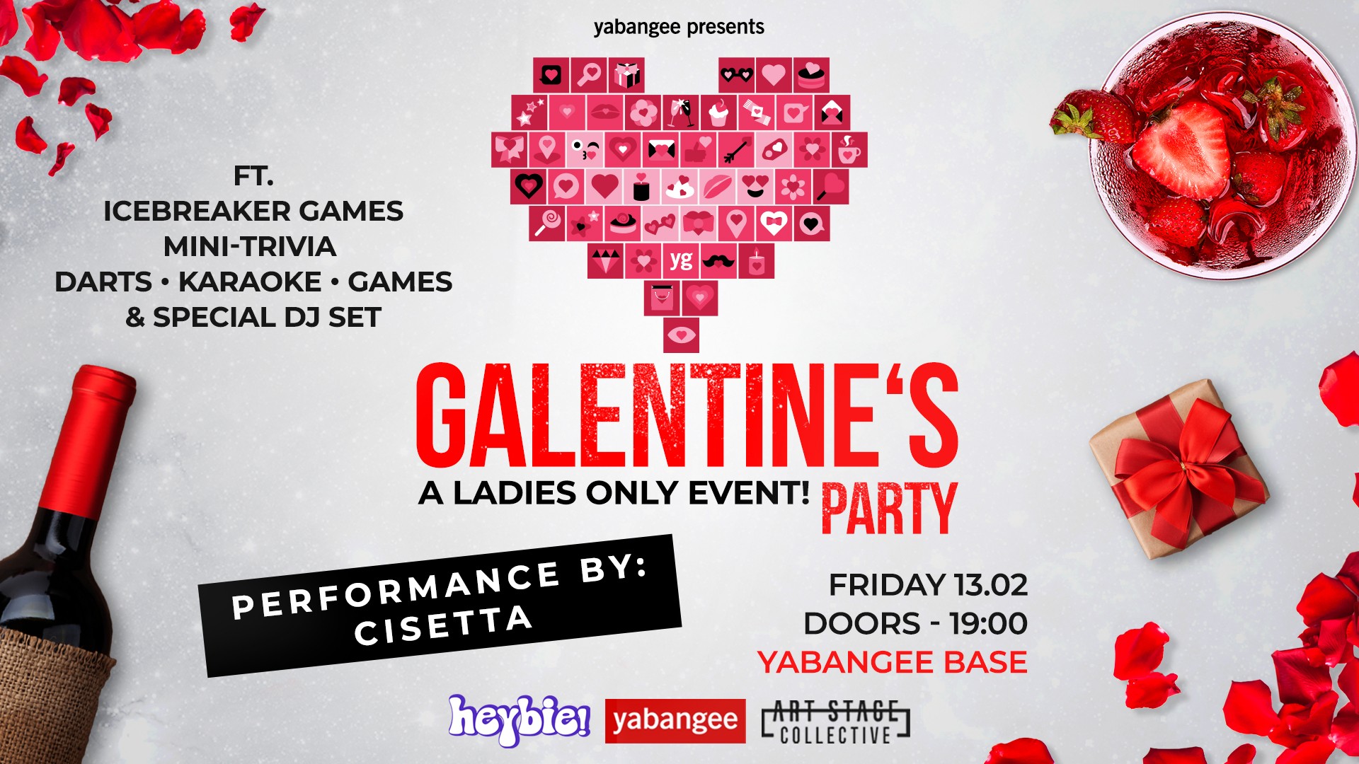 Galentine's Party: A Ladies Only Community Event – Biletler ve Detaylar