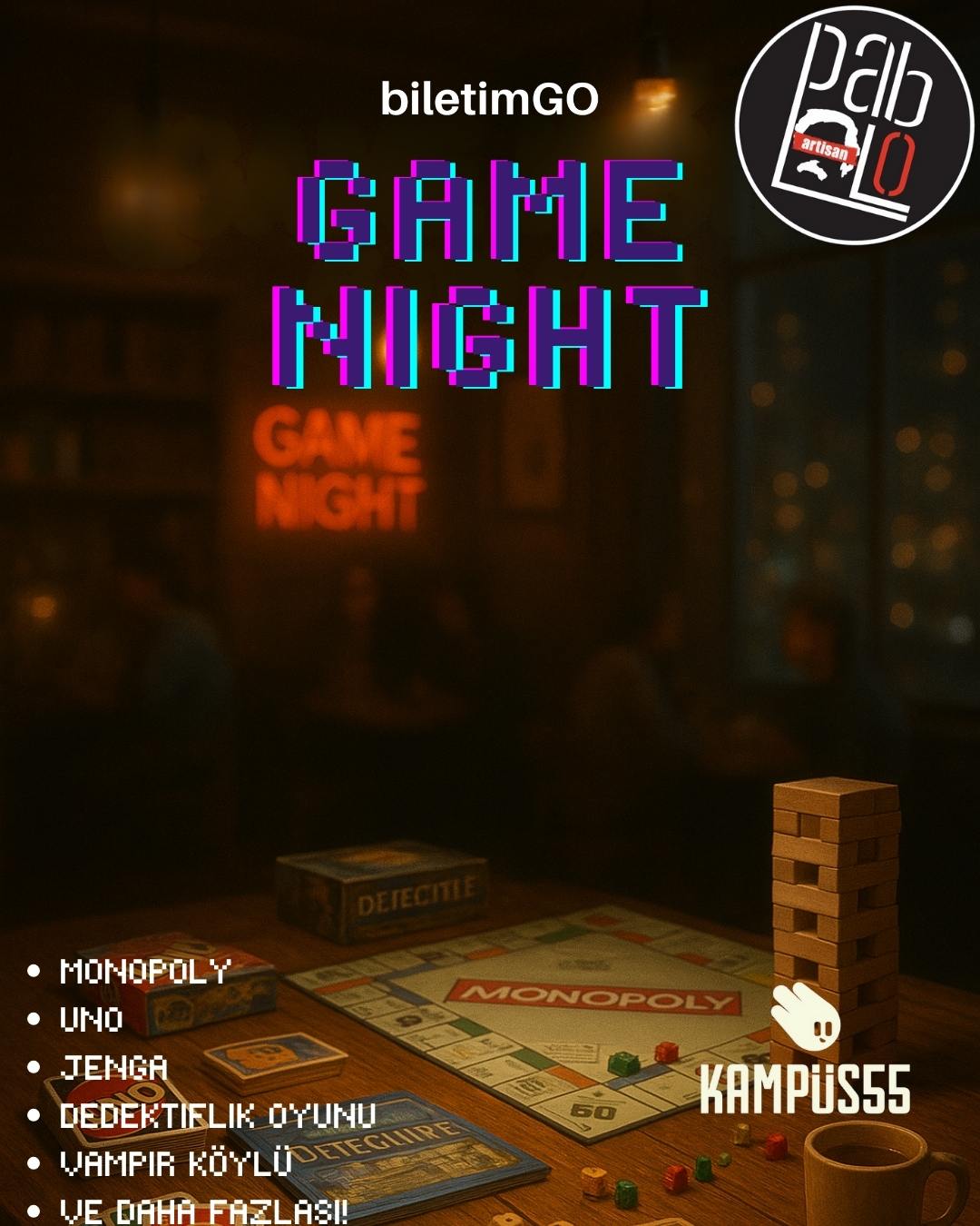 Game Night – Biletler ve Detaylar