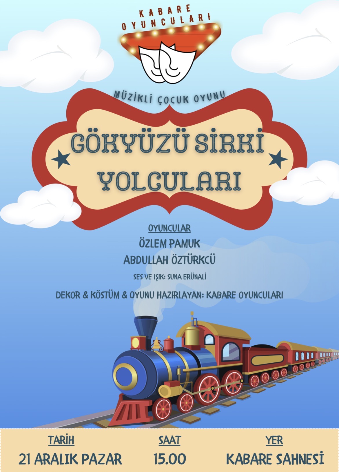 Gökyüzü Sirki Yolcuları | Alanya Kabare Sahnesi – Biletler ve Detaylar