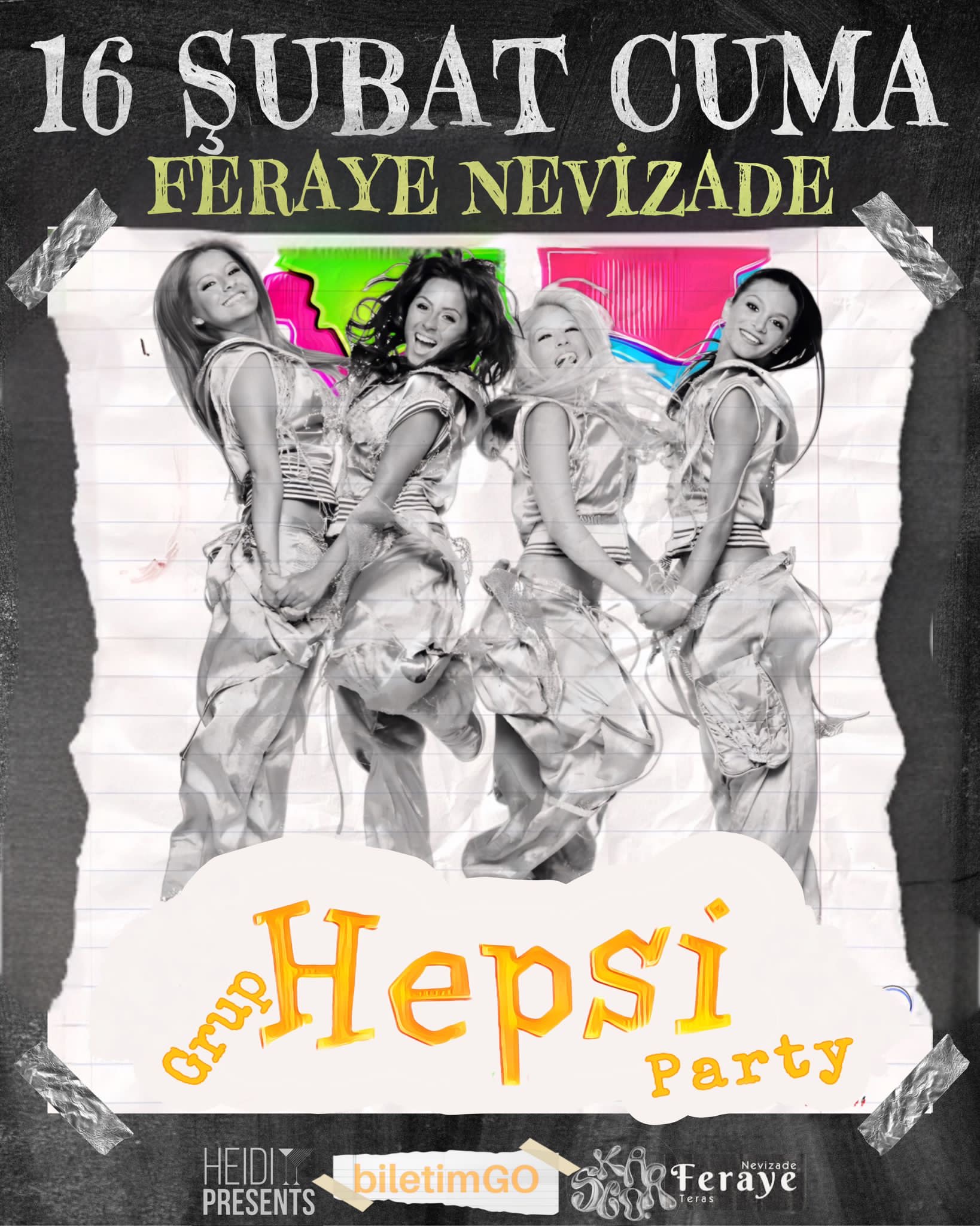 GRUP HEPSİ PARTY – Biletler ve Detaylar