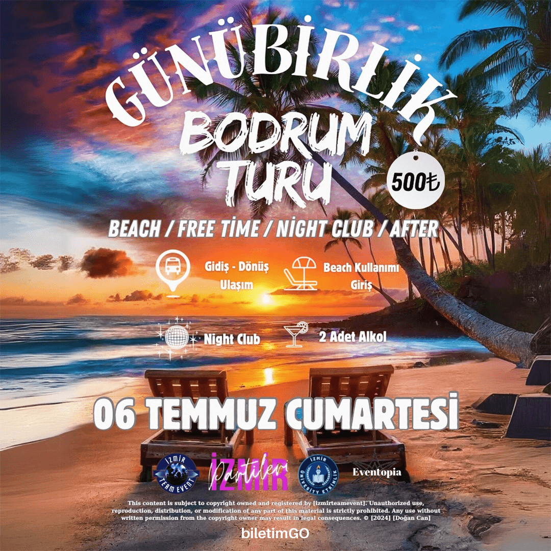 Günübirlik Bodrum Turu – Biletler ve Detaylar