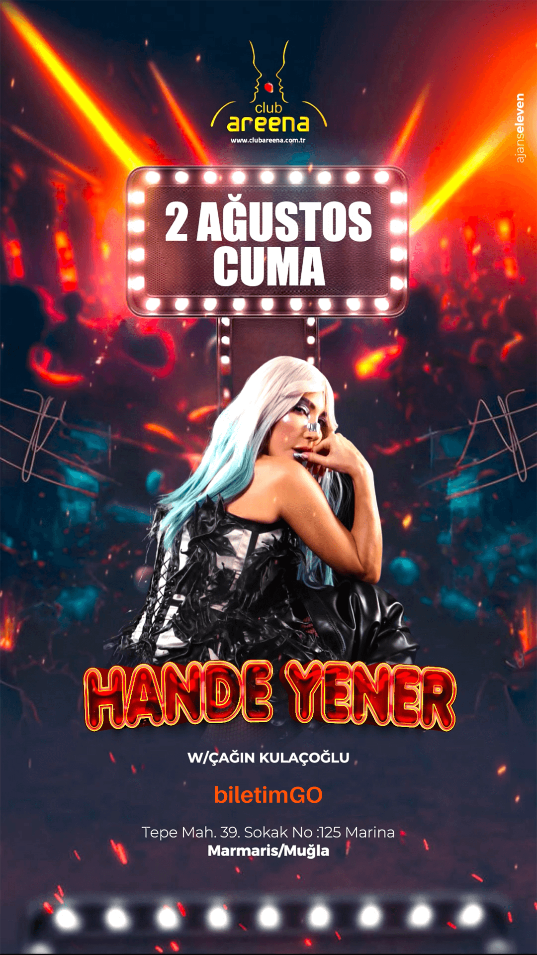 Hande Yener Marmaris Konseri – Biletler ve Detaylar