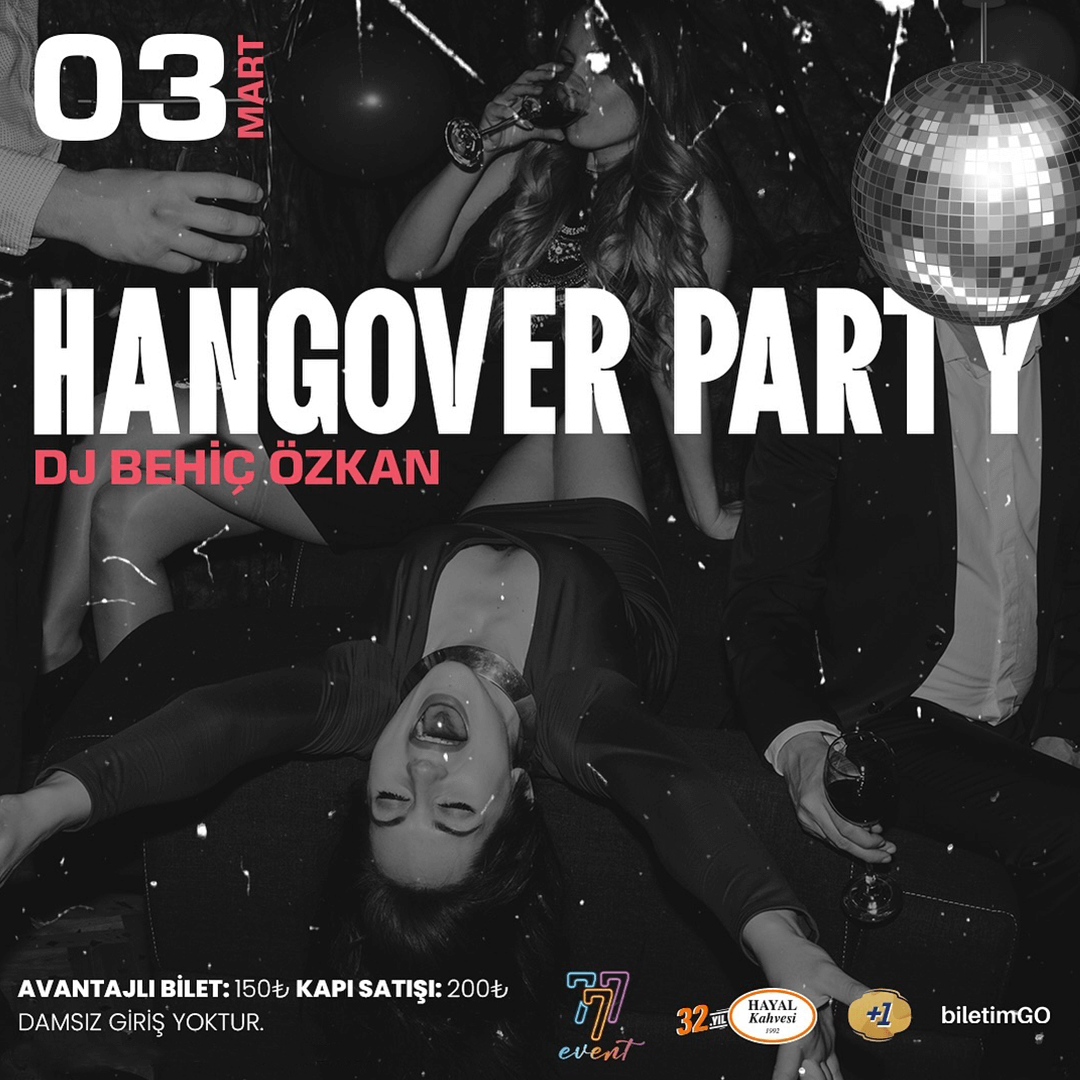 Hangover Party – Biletler ve Detaylar