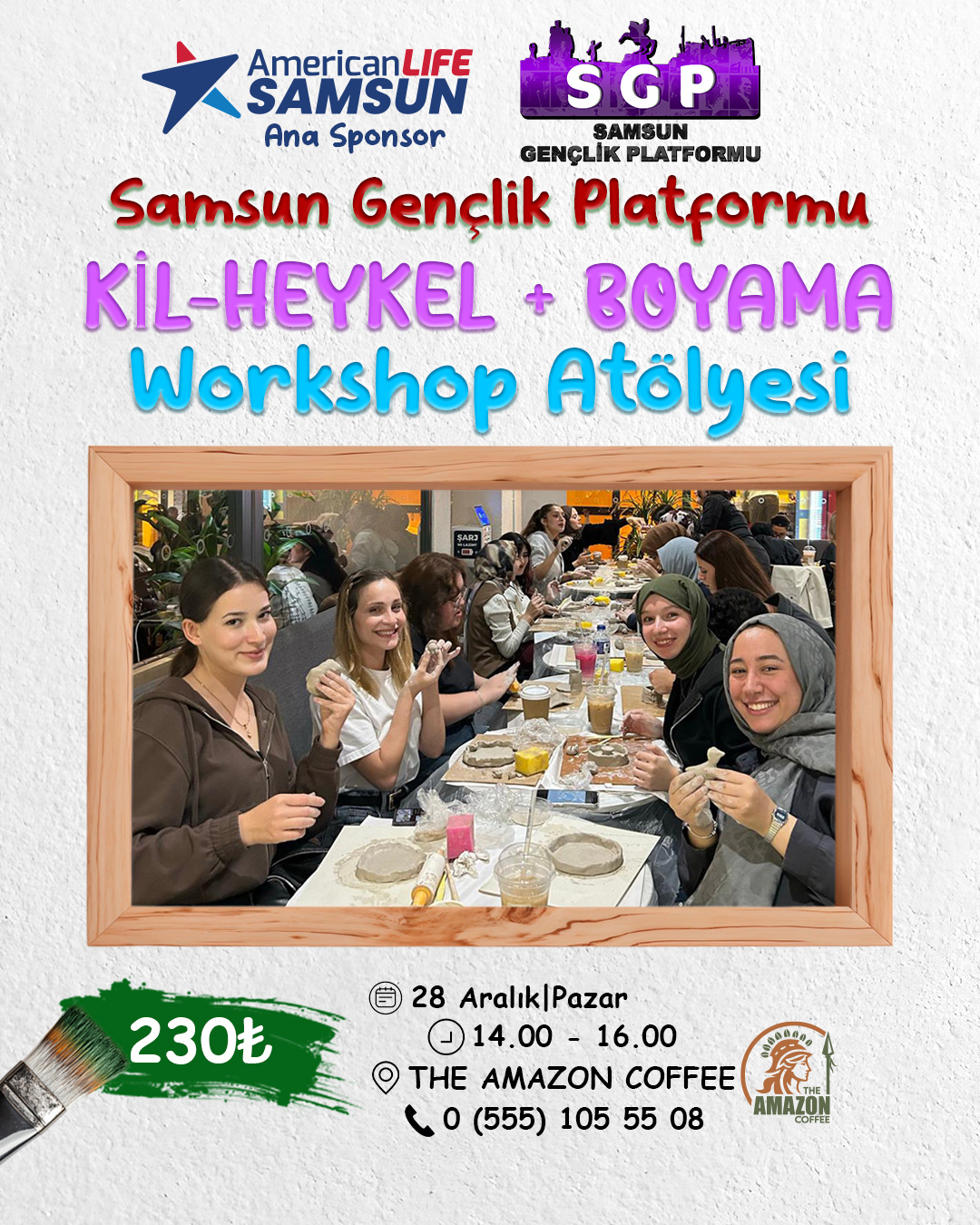 Heykel-Kil + Boyama – Biletler ve Detaylar