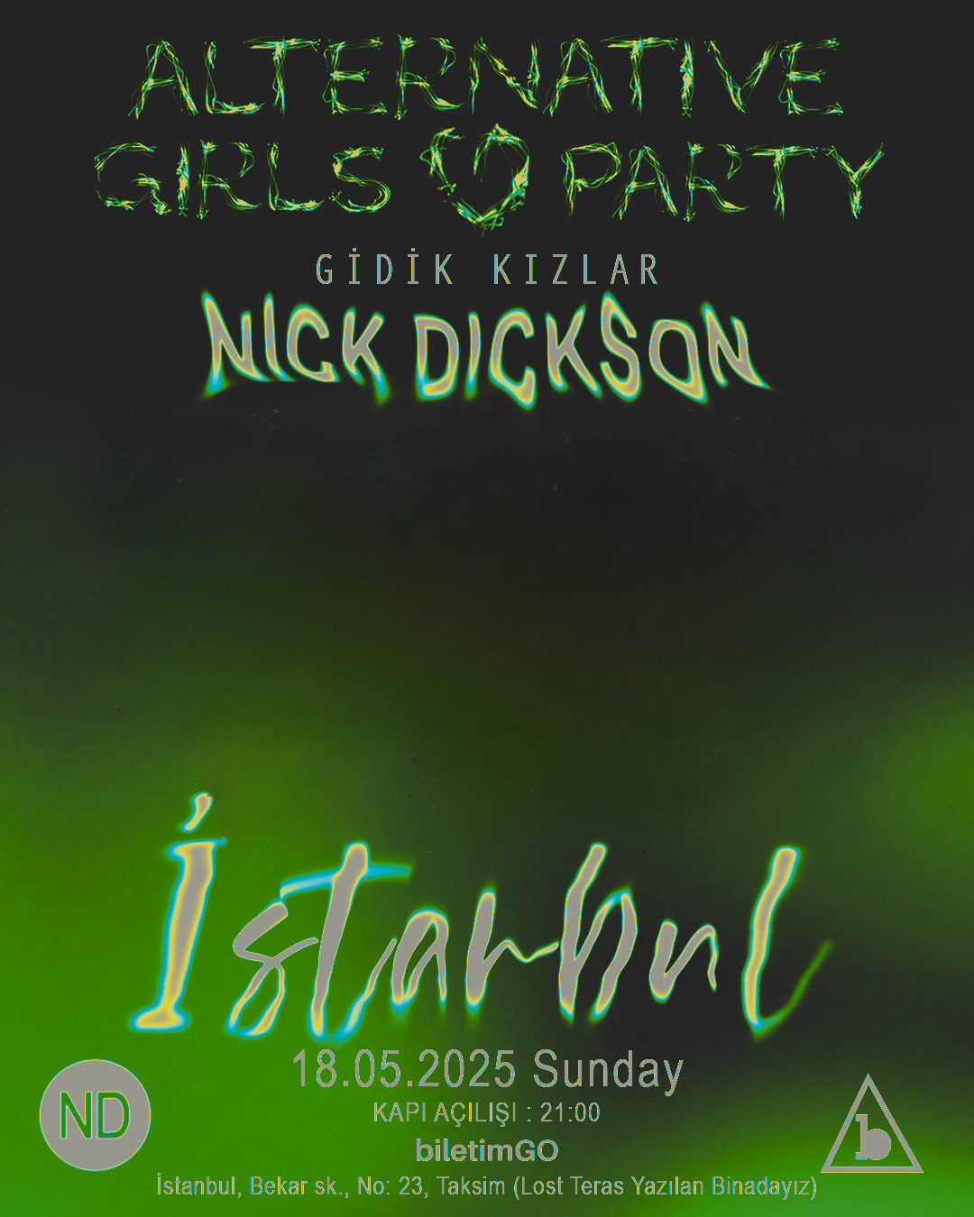 ISTANBUL GİDİK KIZLAR & PRE BRAT SUMMER PARTY – Biletler ve Detaylar