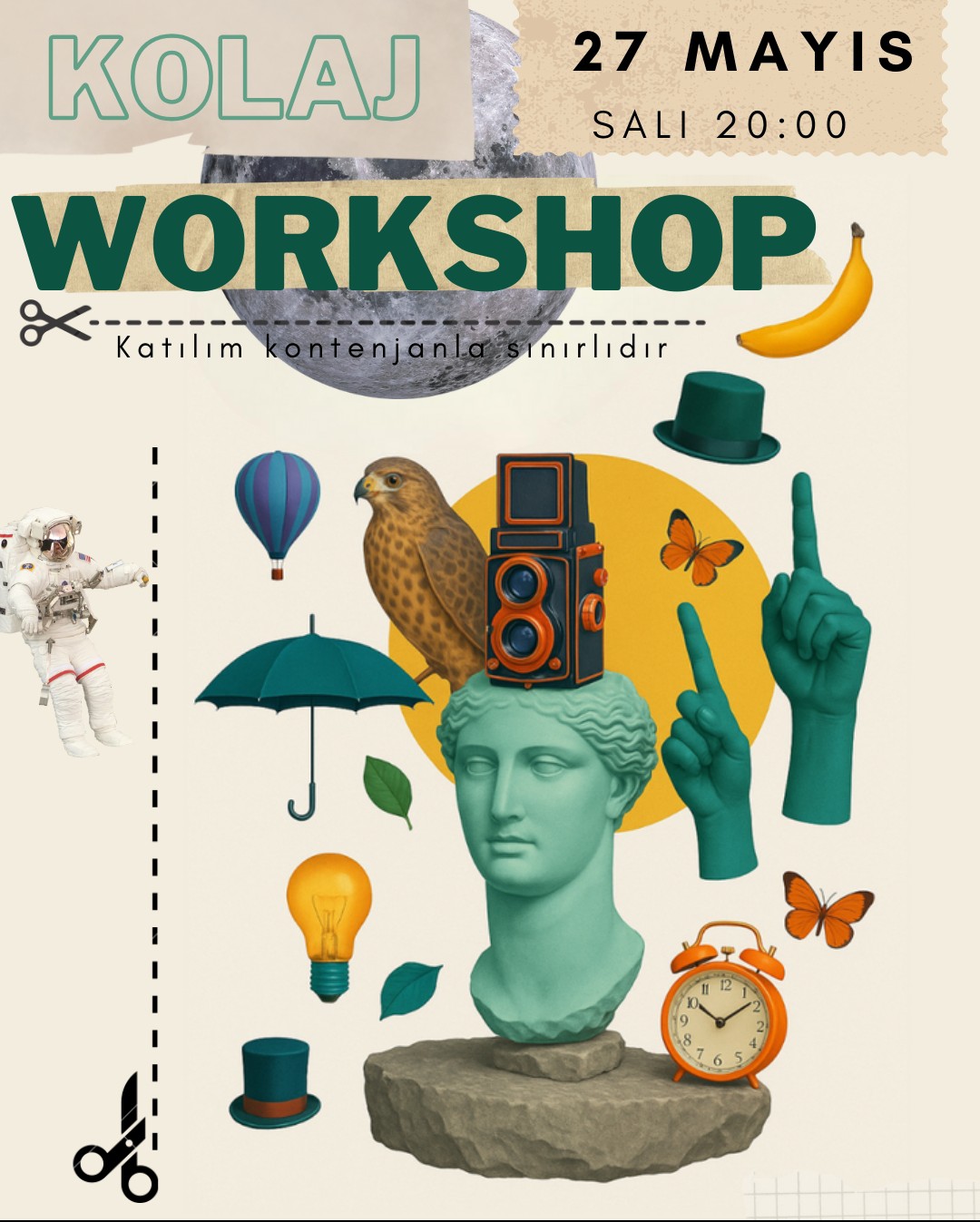 Kolaj Workshop – Biletler ve Detaylar