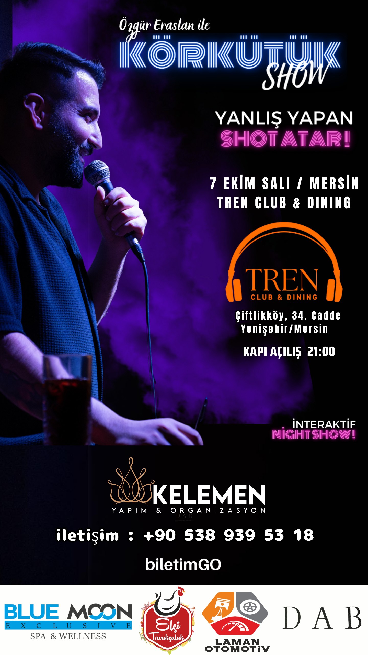 Körkütük Show – Biletler ve Detaylar