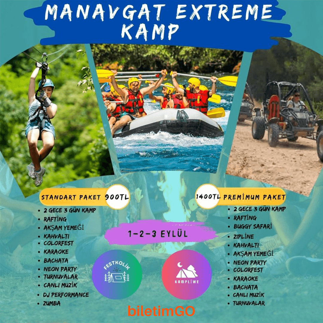 Manavgat Extreme Kamp – Biletler ve Detaylar