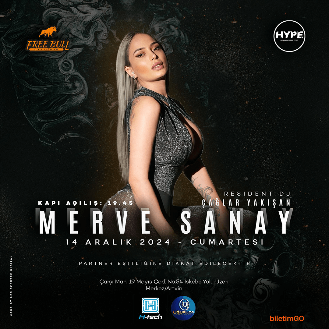 DJ Merve Sanay Parti - Artvin – Biletler ve Detaylar