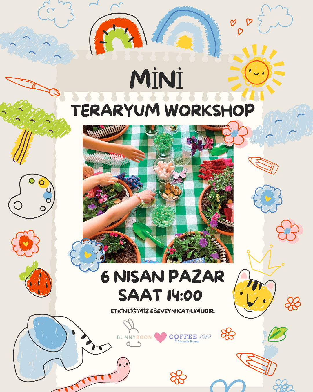 Mini Teraryum Workshop – Biletler ve Detaylar