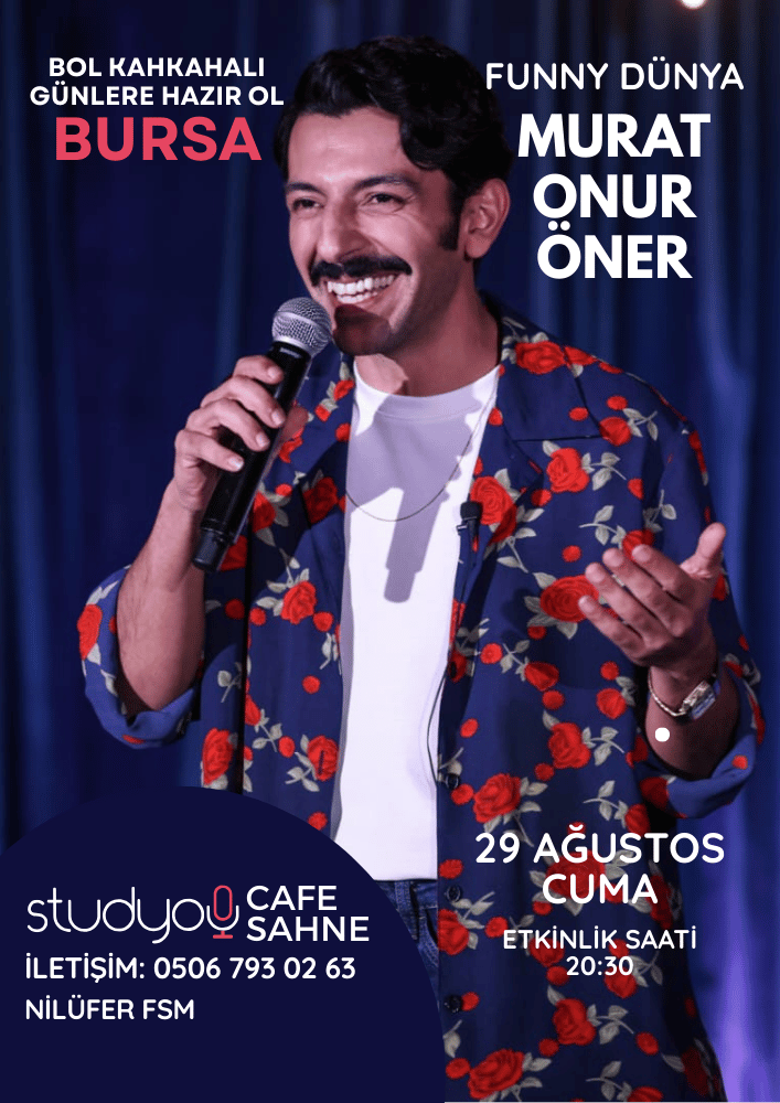 Murat Onur Öner - Funny Dünya Stand up – Biletler ve Detaylar