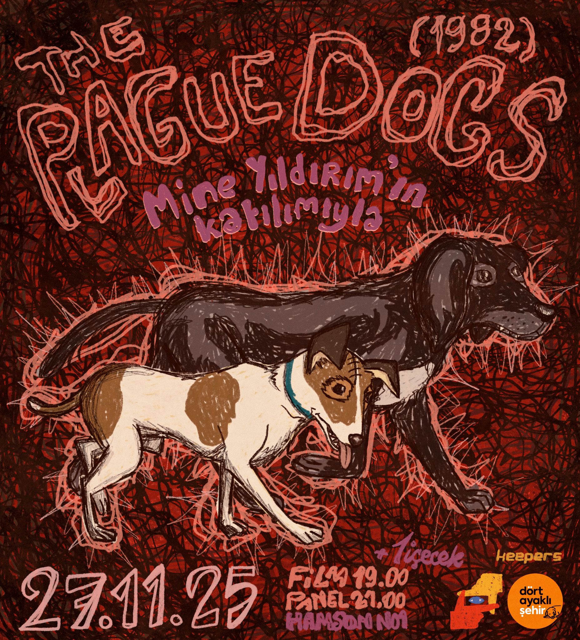 Odadakifilm Hayvanlarla Dayanışma Gösterimi: The Plague Dogs (1982 ...