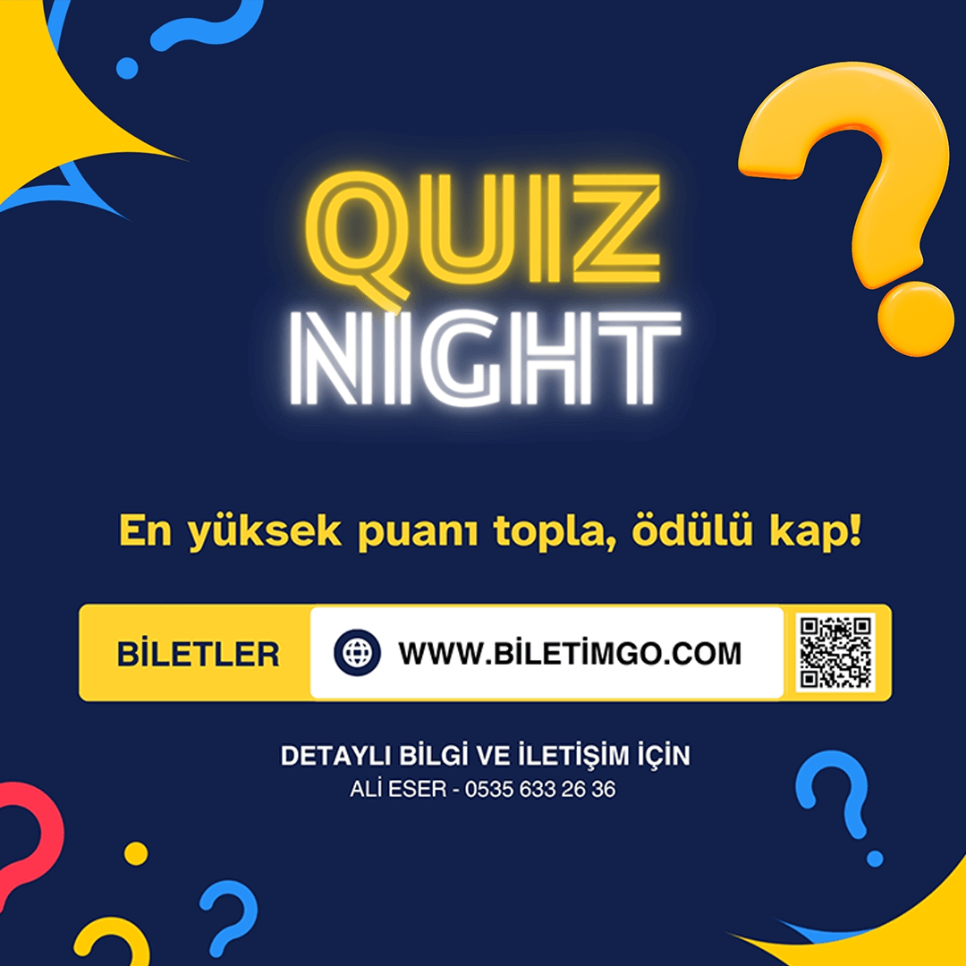 Quiz Night – Biletler ve Detaylar
