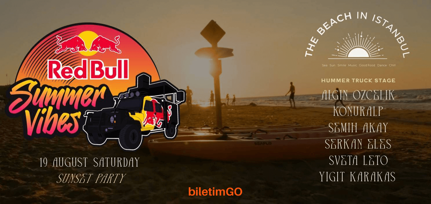 Red Bull Summer Vibes on the Beach – Biletler ve Detaylar