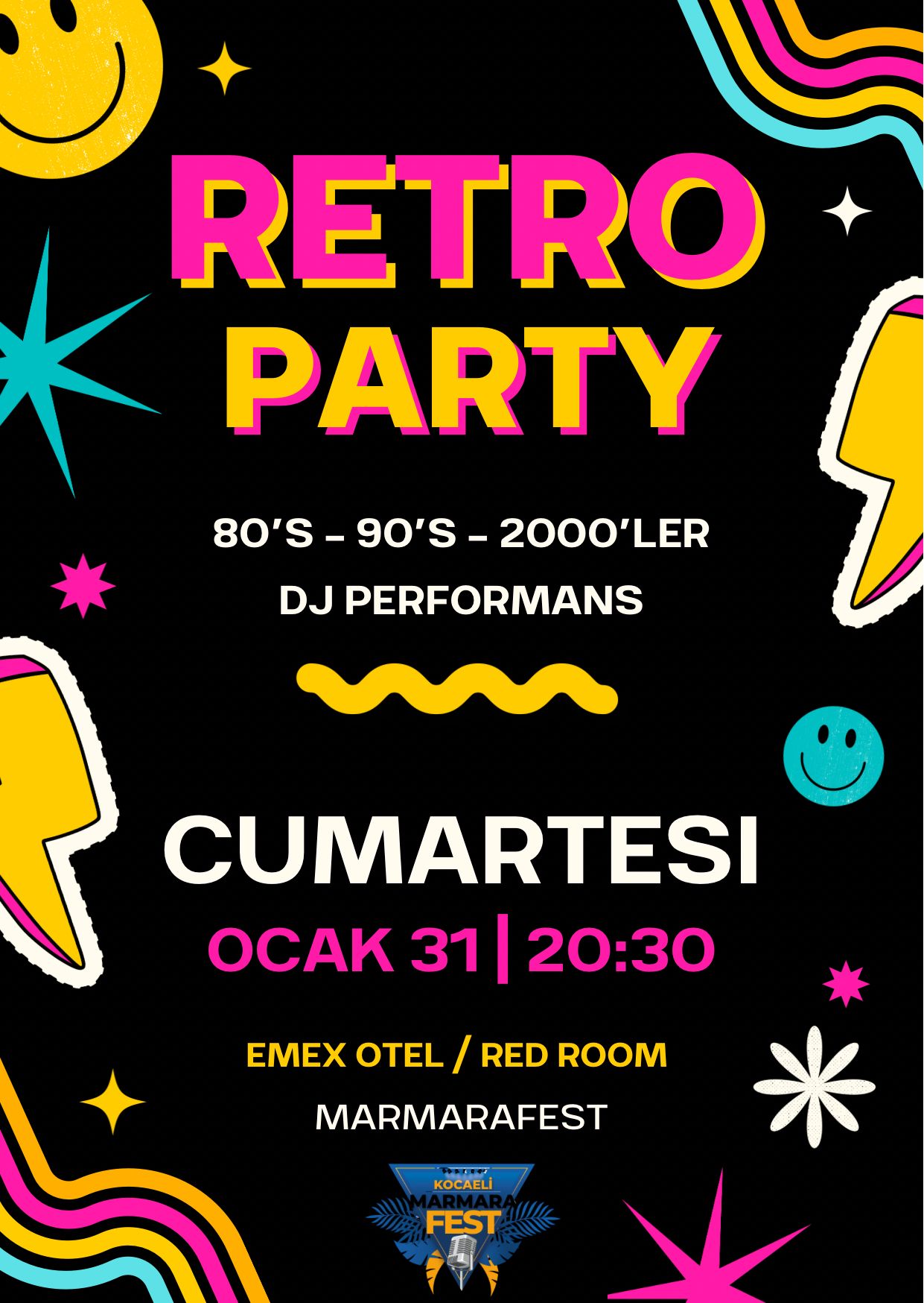 Retro Party - Kocaeli – Biletler ve Detaylar
