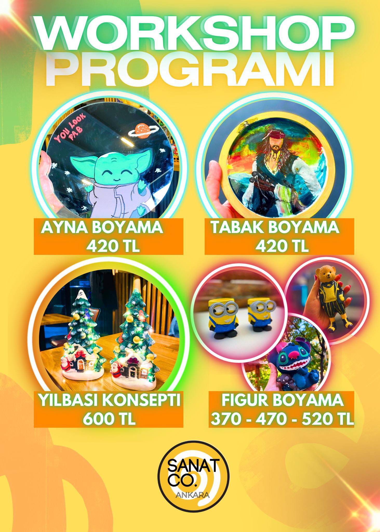 Sanatco Ankara Etkinlikleri Pazar – Biletler ve Detaylar