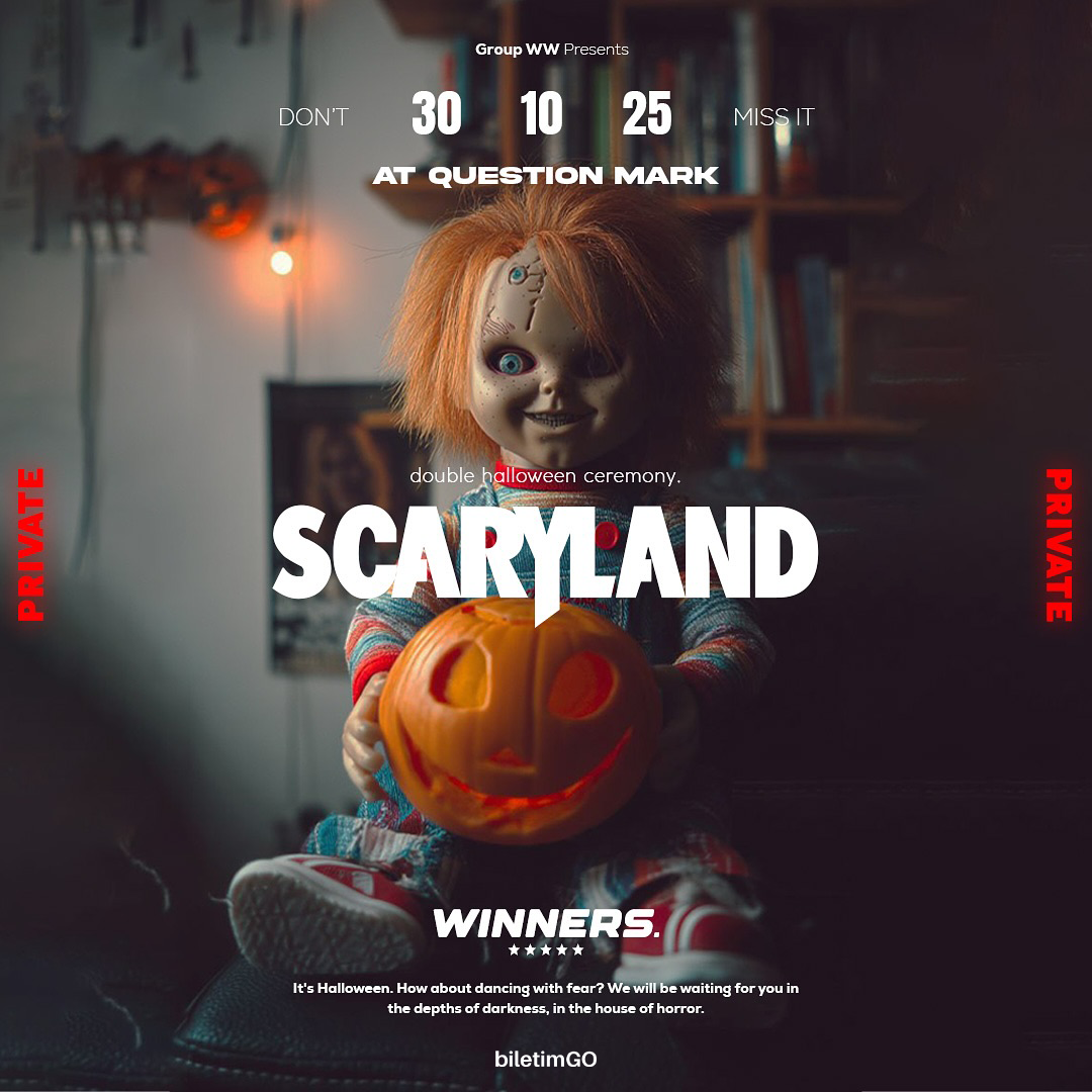 SCARYLAND PRIVATE | QUESTION MARK | HALLOWEEN – Biletler ve Detaylar