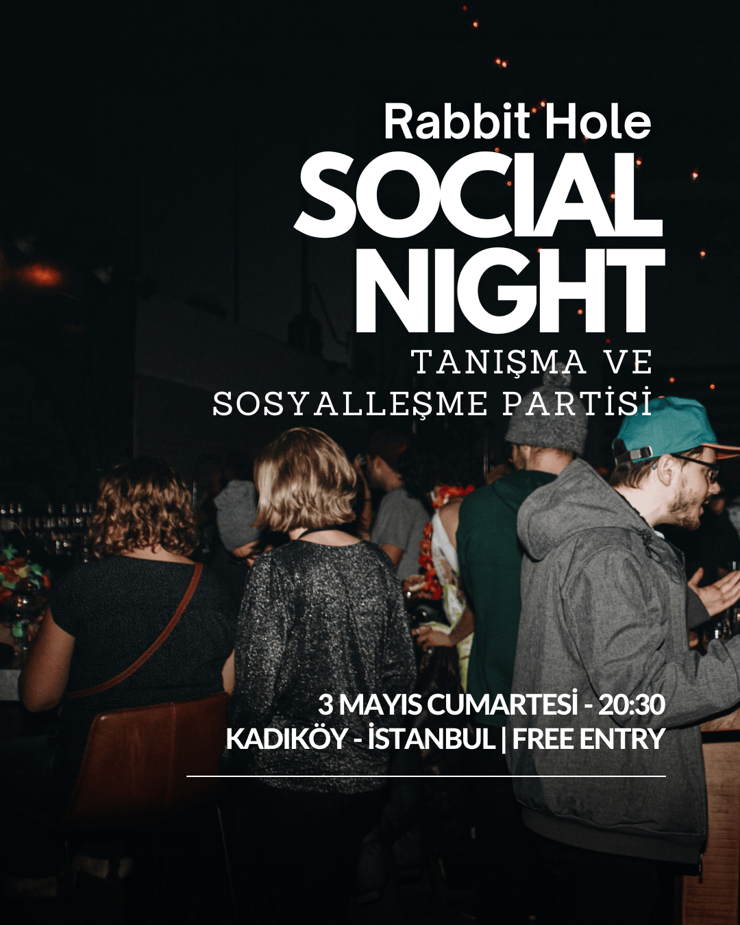 Social Night – Tanışma & Sosyalleşme Partisi – Biletler ve Detaylar