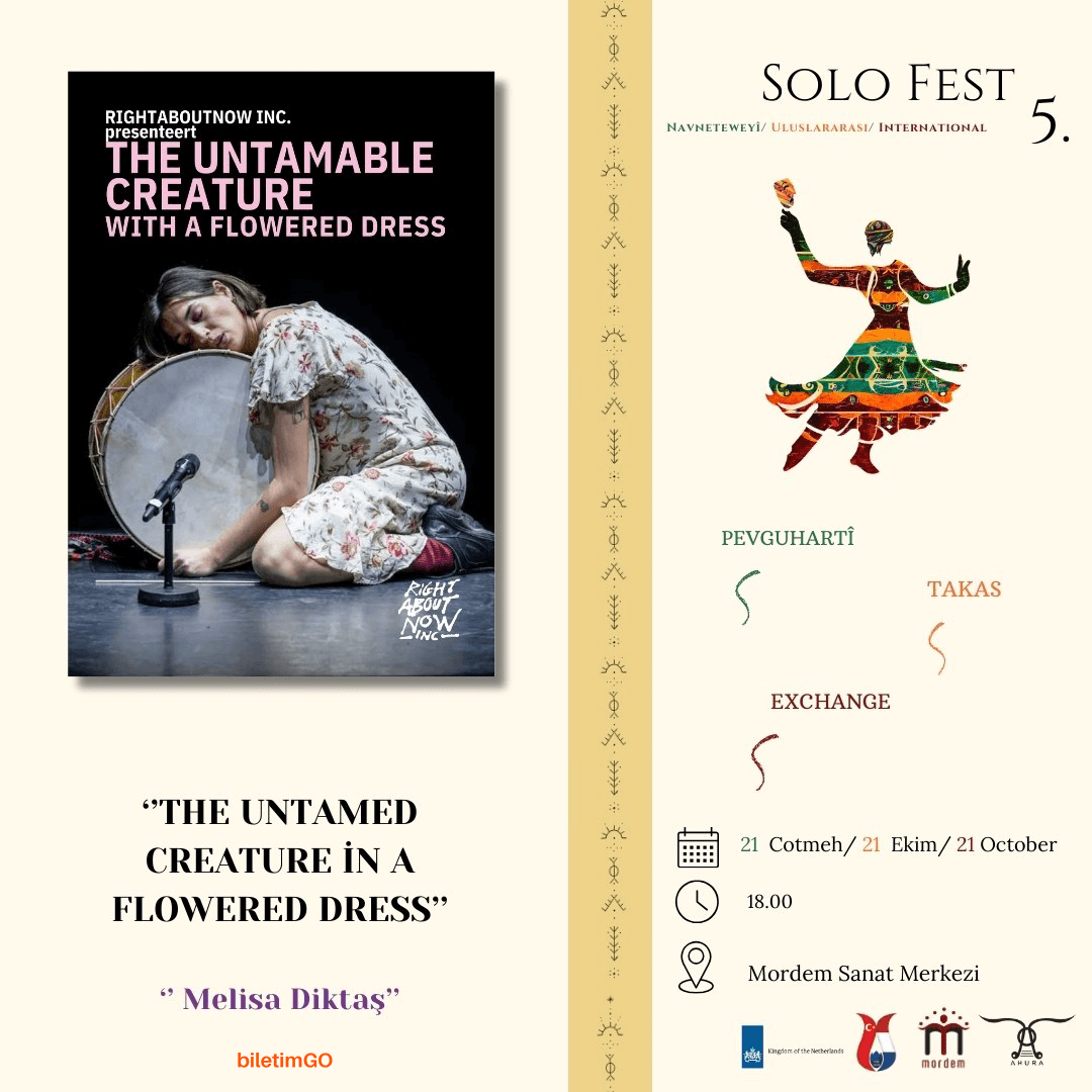 SoloFest5 ‘’The Untamed Creature in a Flowered Dress’’ – Biletler ve ...