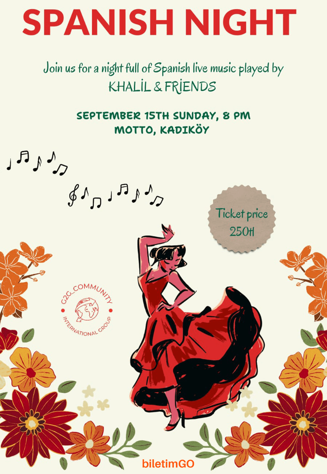 Spanish Musical Night – Biletler ve Detaylar