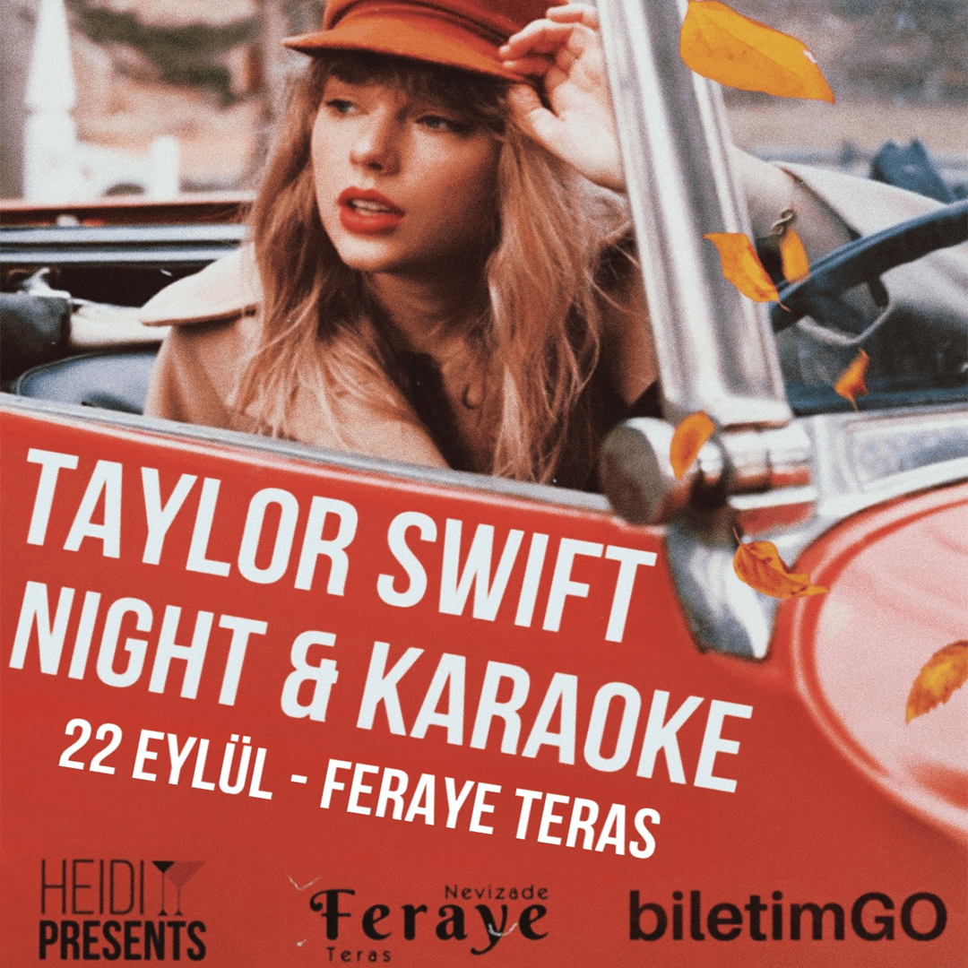 Taylor Swift Night & Karaoke (Autumn Version) – Biletler ve Detaylar