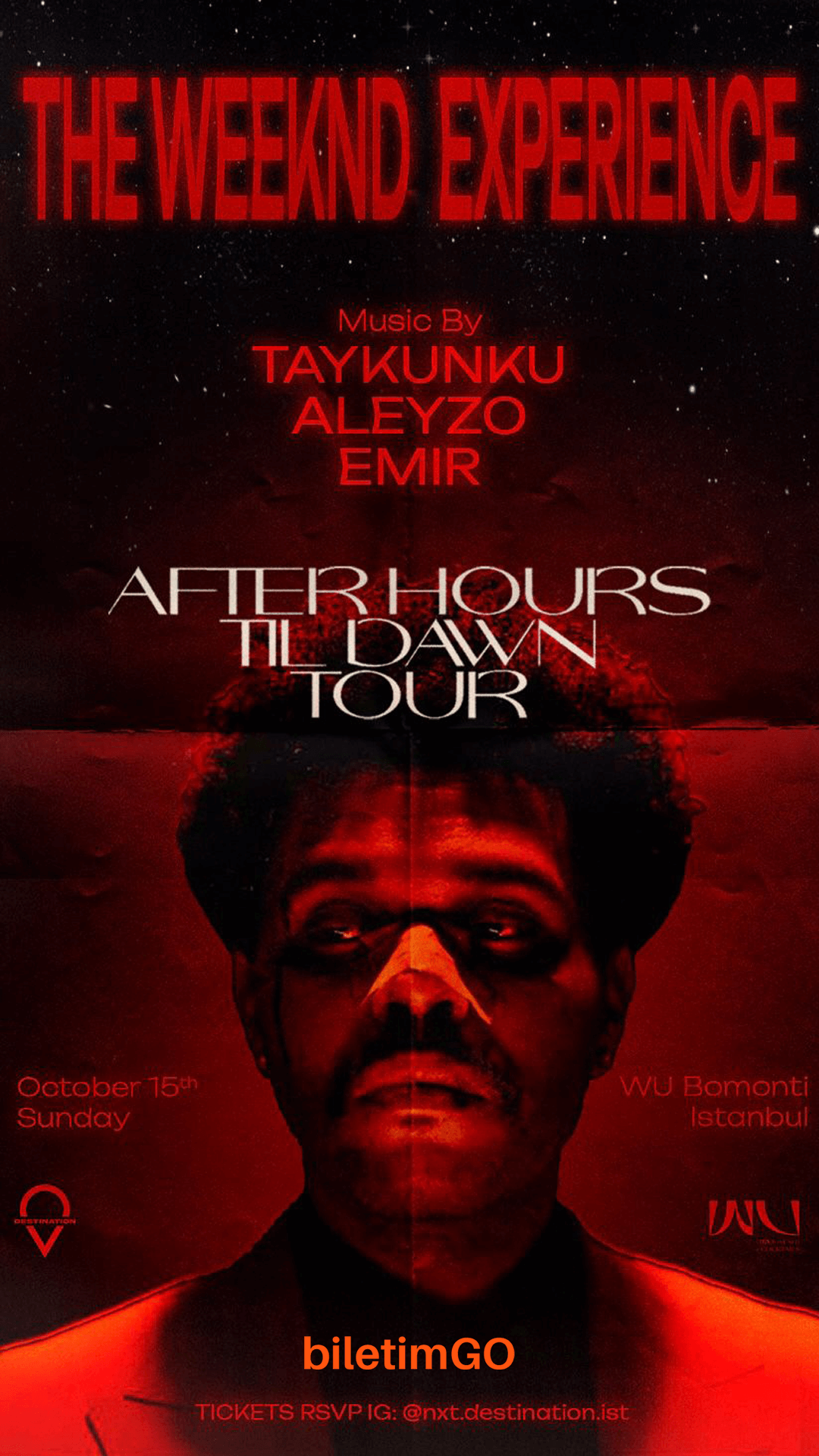 The Weeknd Experience – Biletler ve Detaylar