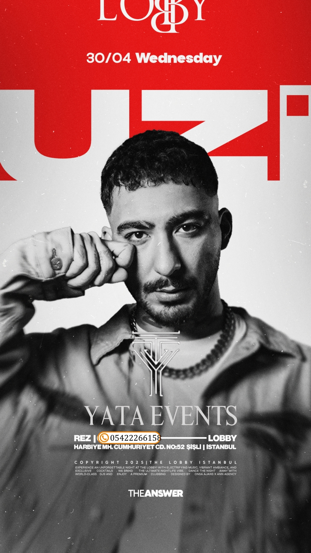 UZI KONSER - YATA EVENTS – Biletler ve Detaylar