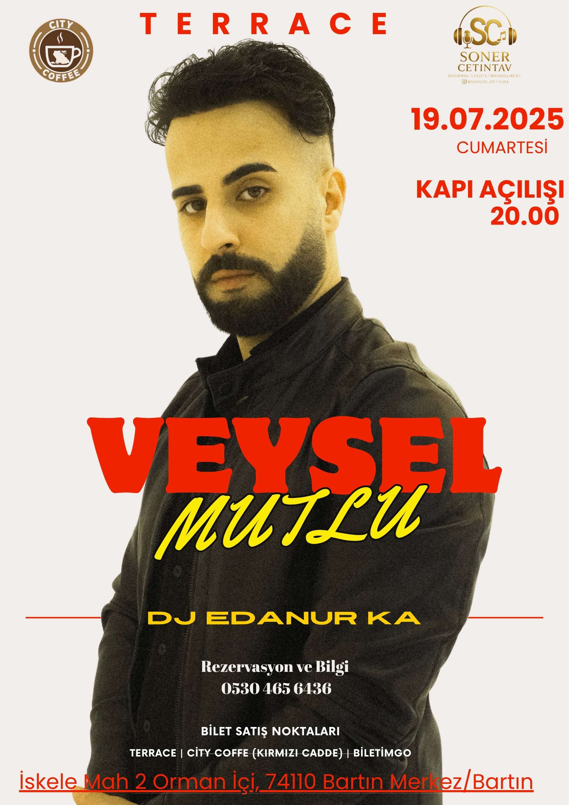 VEYSEL MUTLU BARTIN KONSERİ – Biletler ve Detaylar