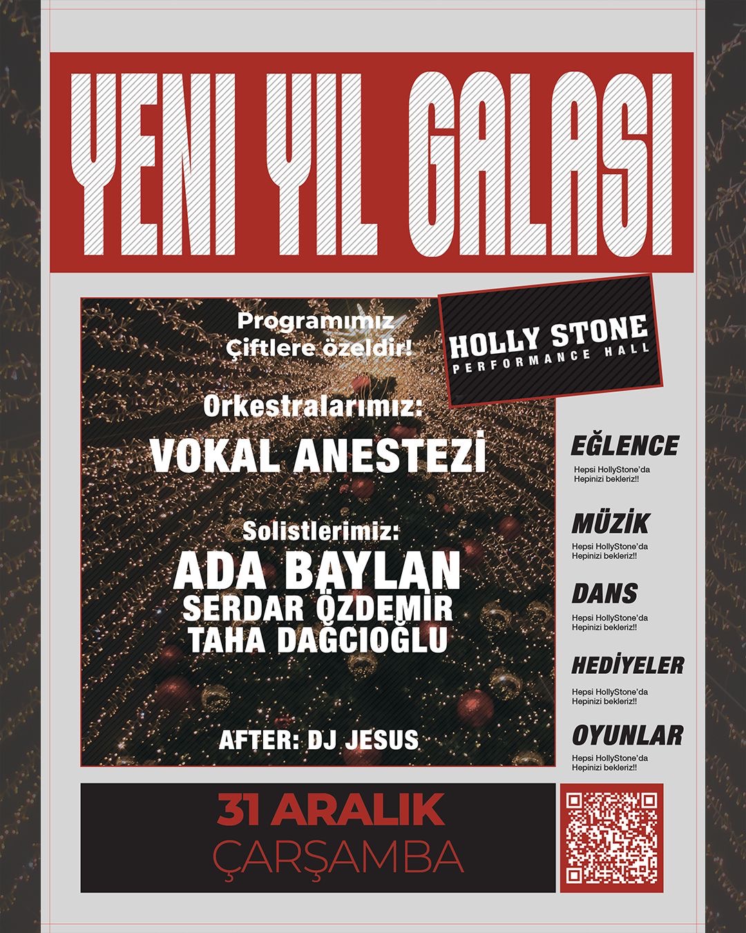Yeni Yıl Galası - Holly Stone Batman – Biletler ve Detaylar